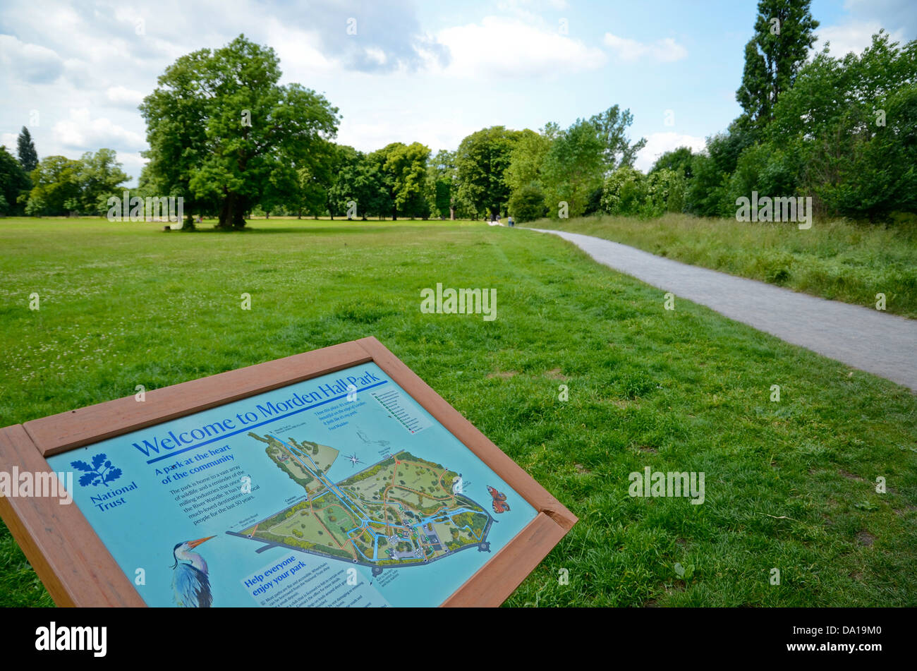Morden Hall Park in south London Stock Photo - Alamy