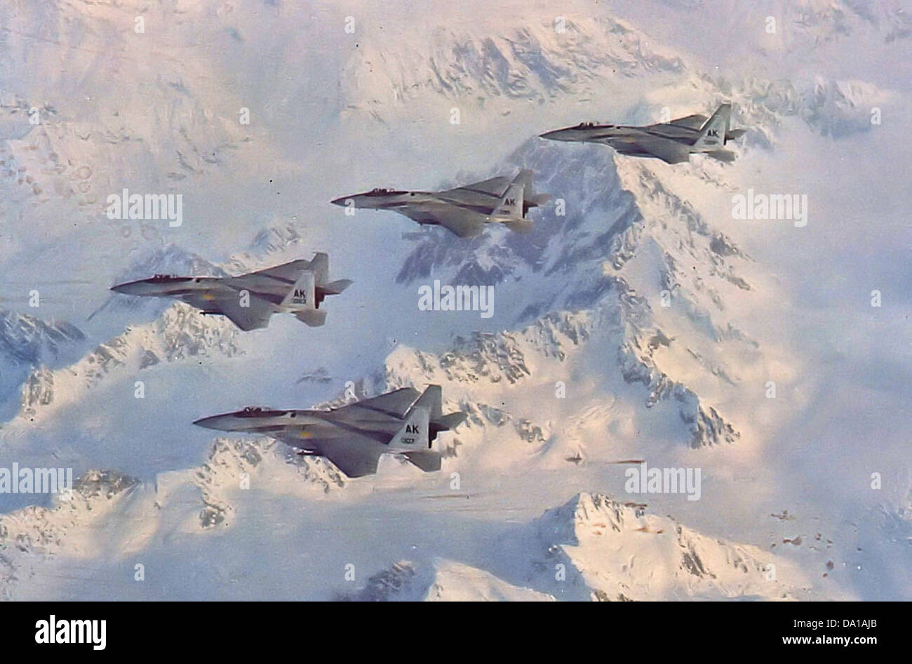 The F-15 fighter jets from the 21st Tactical Fighter Wing and 43rd ...