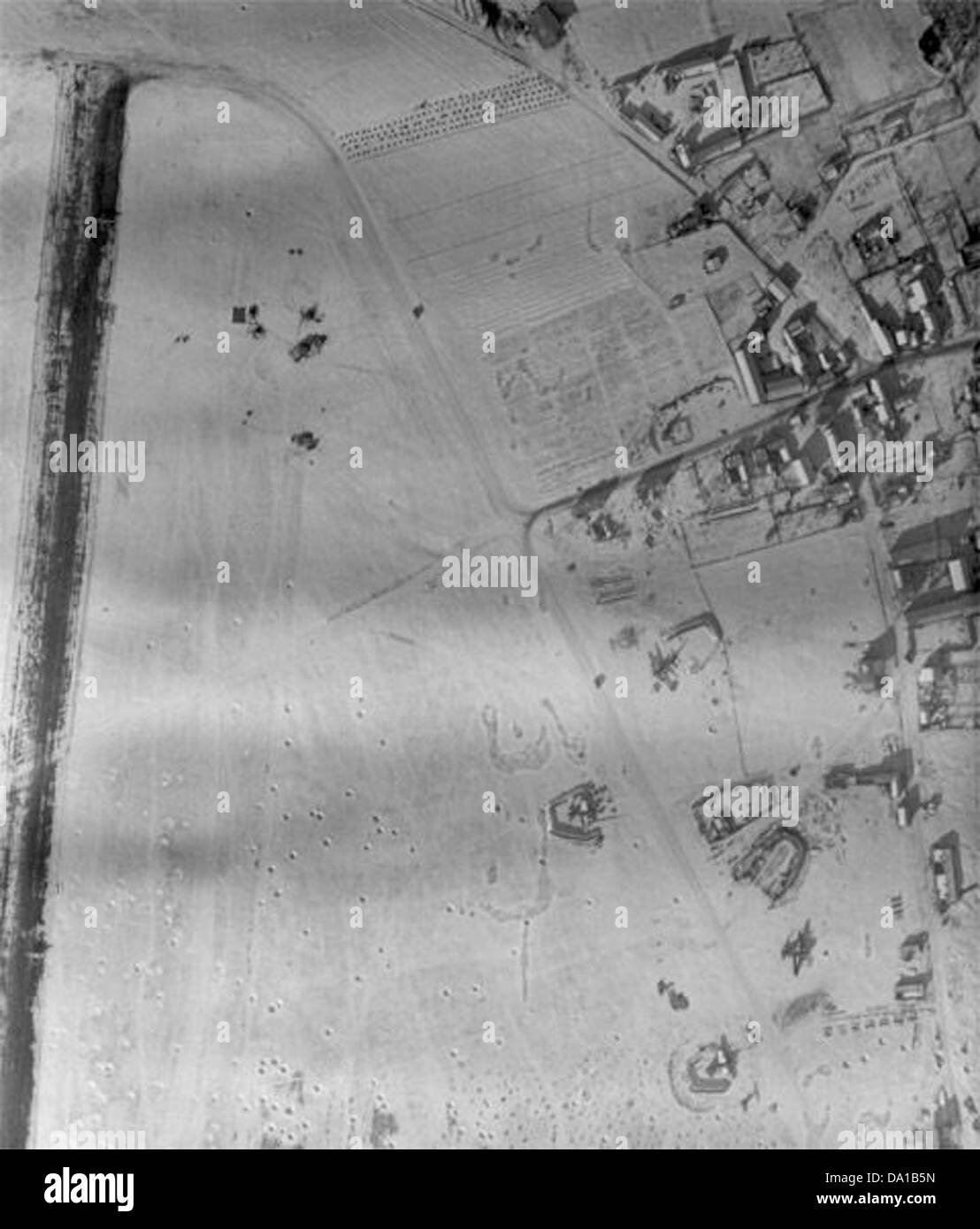 This historic image from 1944 shows A-68, an advanced landing ground ...