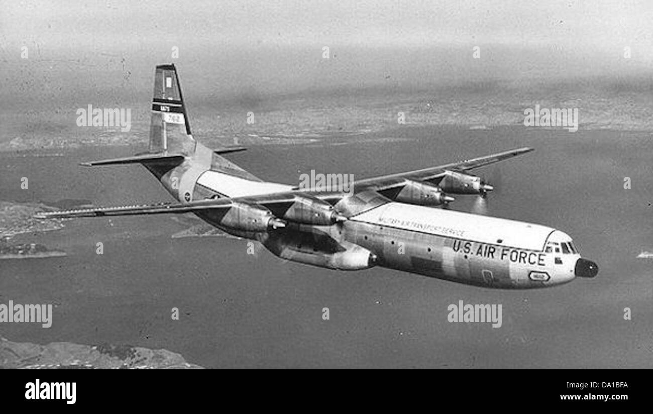 The Douglas C-133A-5-DL Cargomaster (54-142) was a military cargo ...