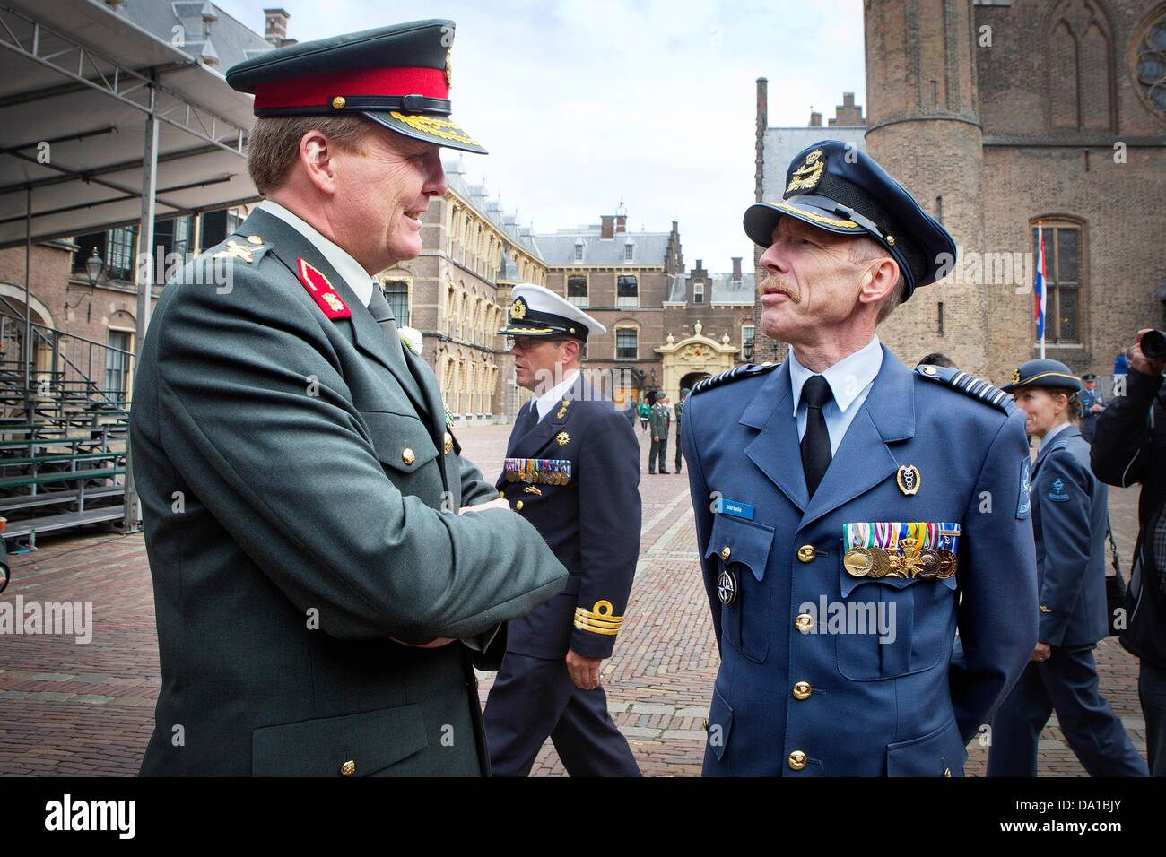 King Willem-Alexander attends the annual Veteranendag (veteran's day ...