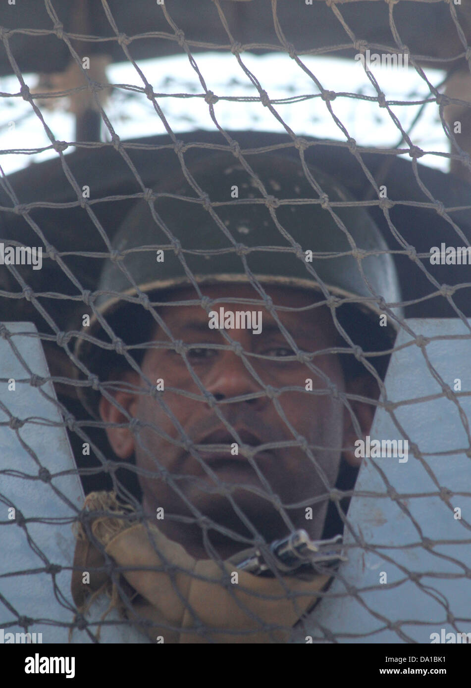 July 1, 2013 - indian solder stand guard during strick in srinagar the ...
