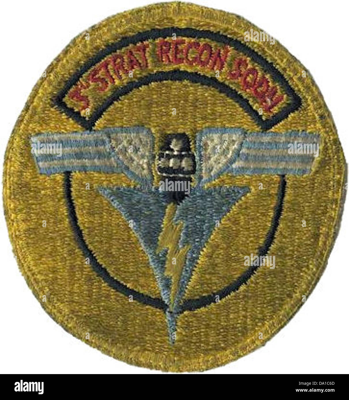 The emblem of the 3d Strategic Reconnaissance Squadron (SAC) represents ...