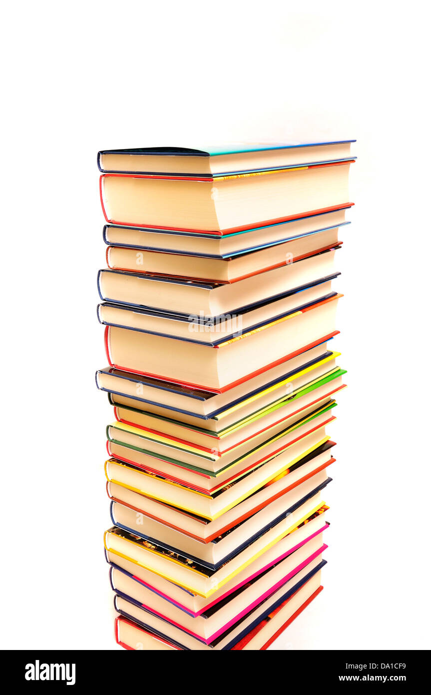 stack of books - world book day Stock Photo - Alamy