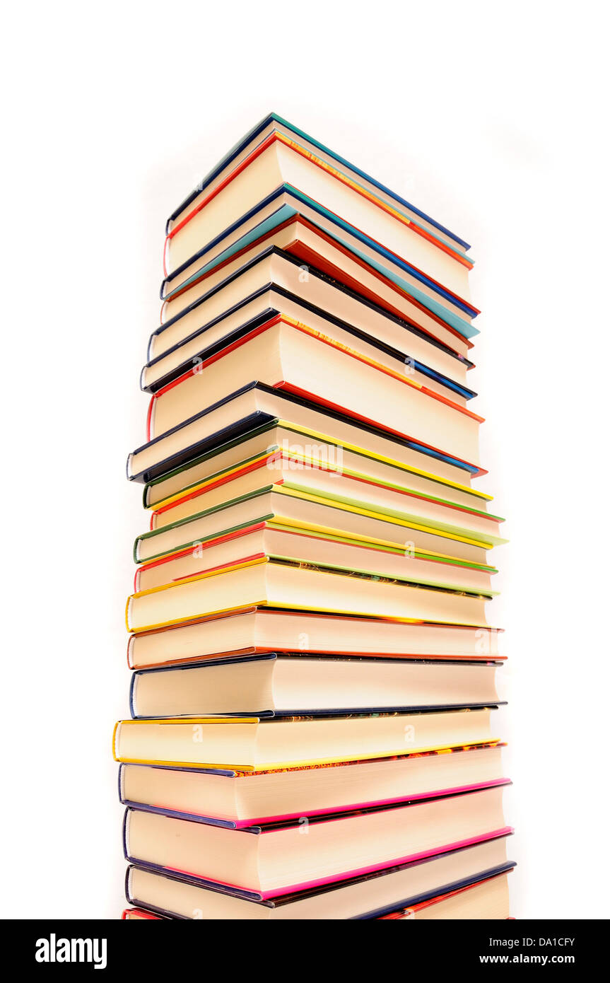 stack of books - world book day Stock Photo - Alamy