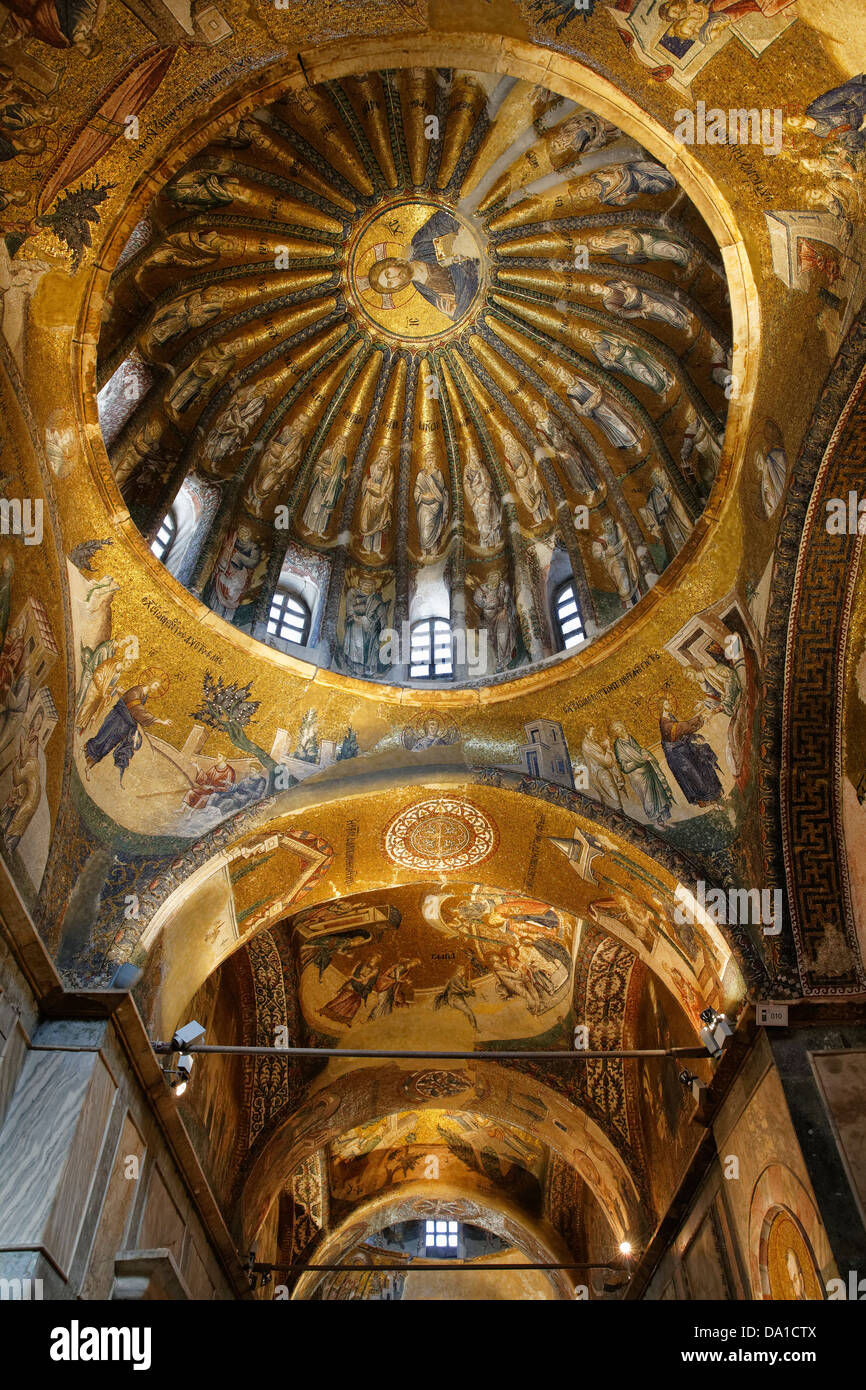 Turkey, Istanbul, Interior of Chora Church Stock Photo - Alamy