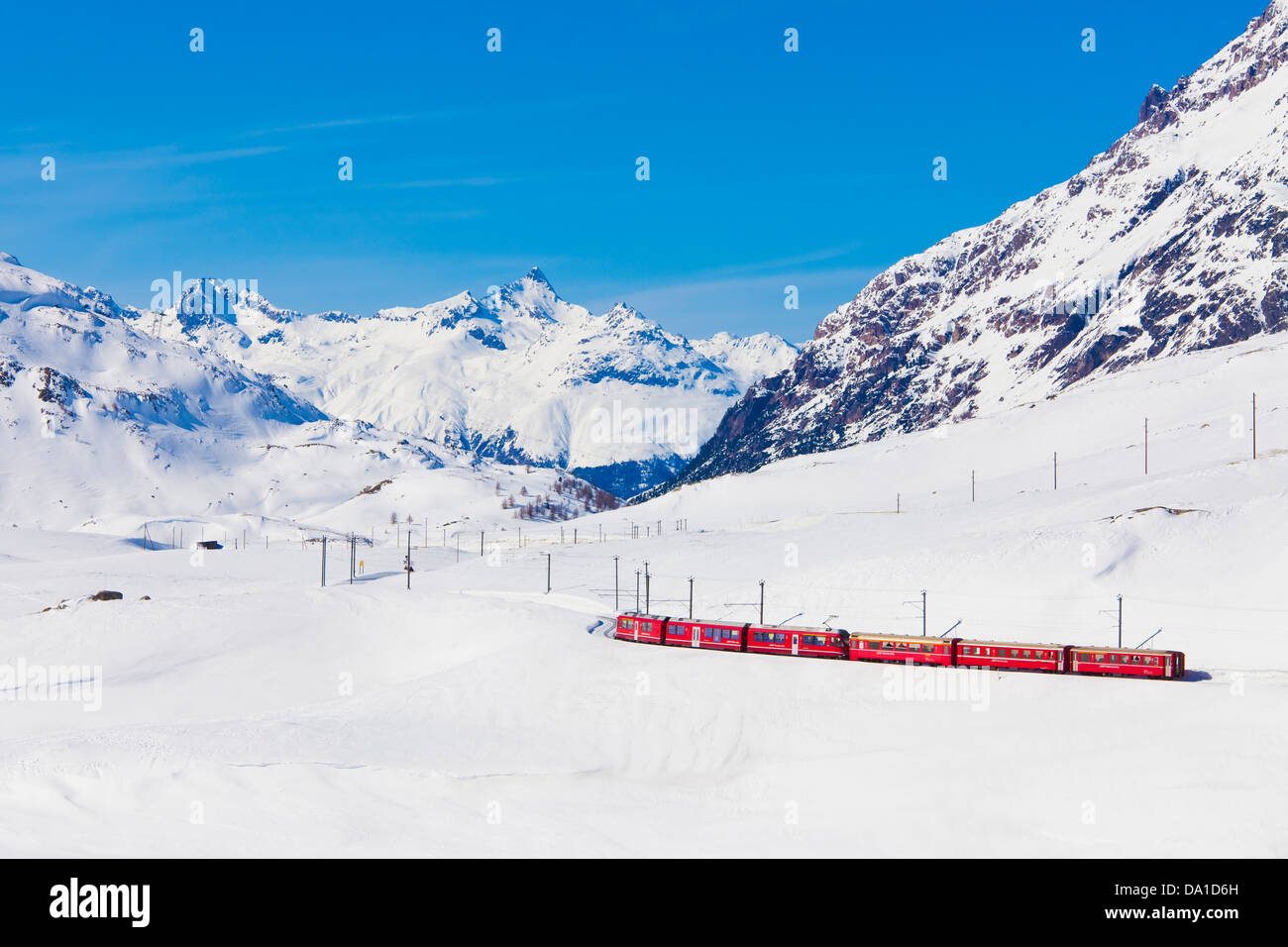 Rhaetian railway hi-res stock photography and images - Alamy