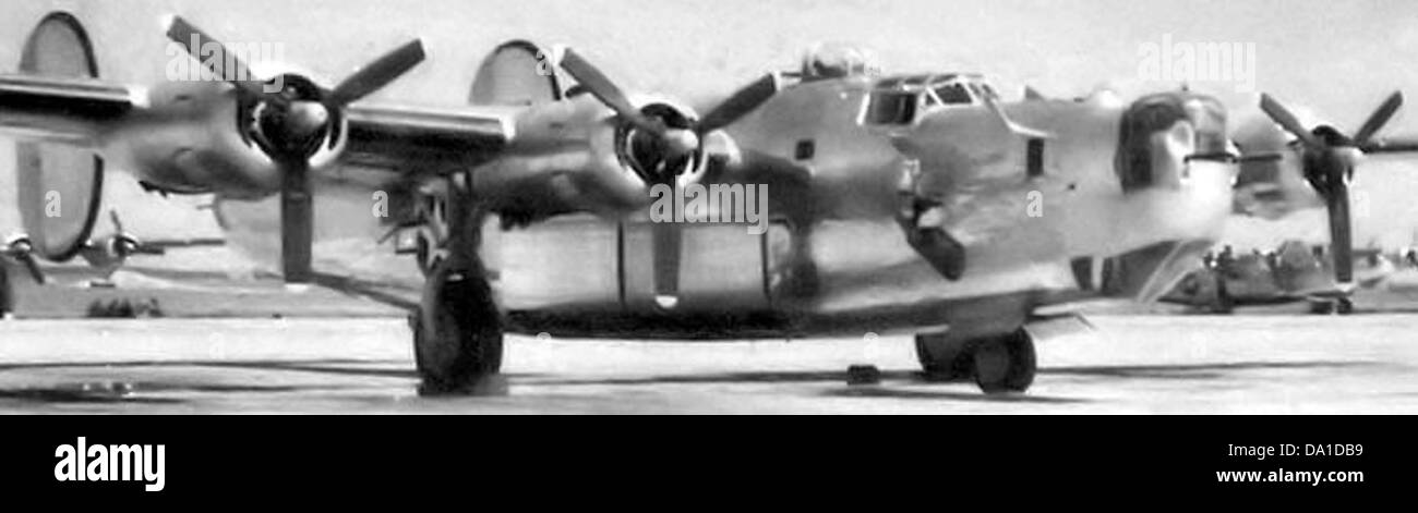 The Douglas-Tulsa B-24J-5-DT Liberator 42-51327 was a heavy bomber ...