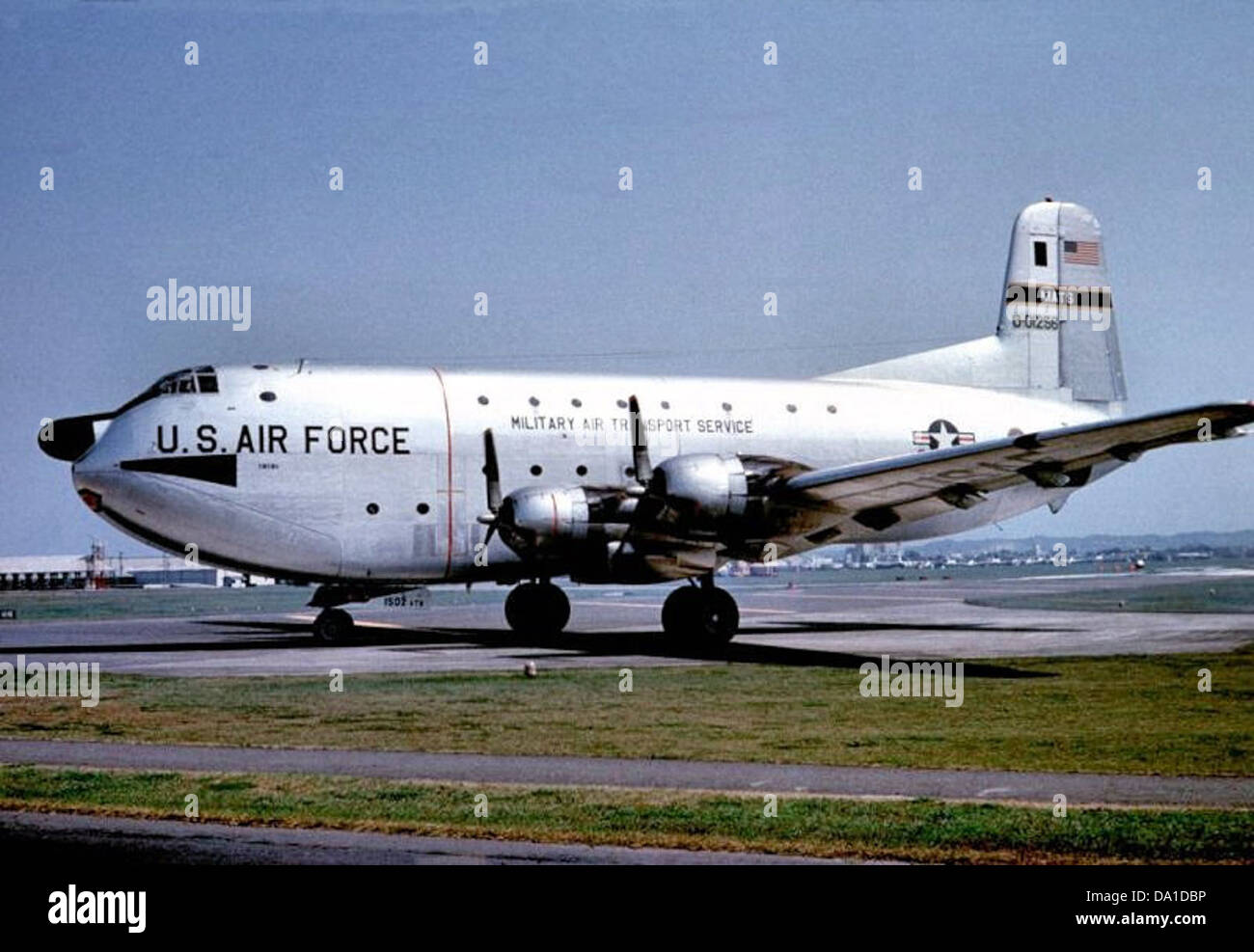 The Douglas C-124A-DL Globemaster II, registration number 50-1256, was ...