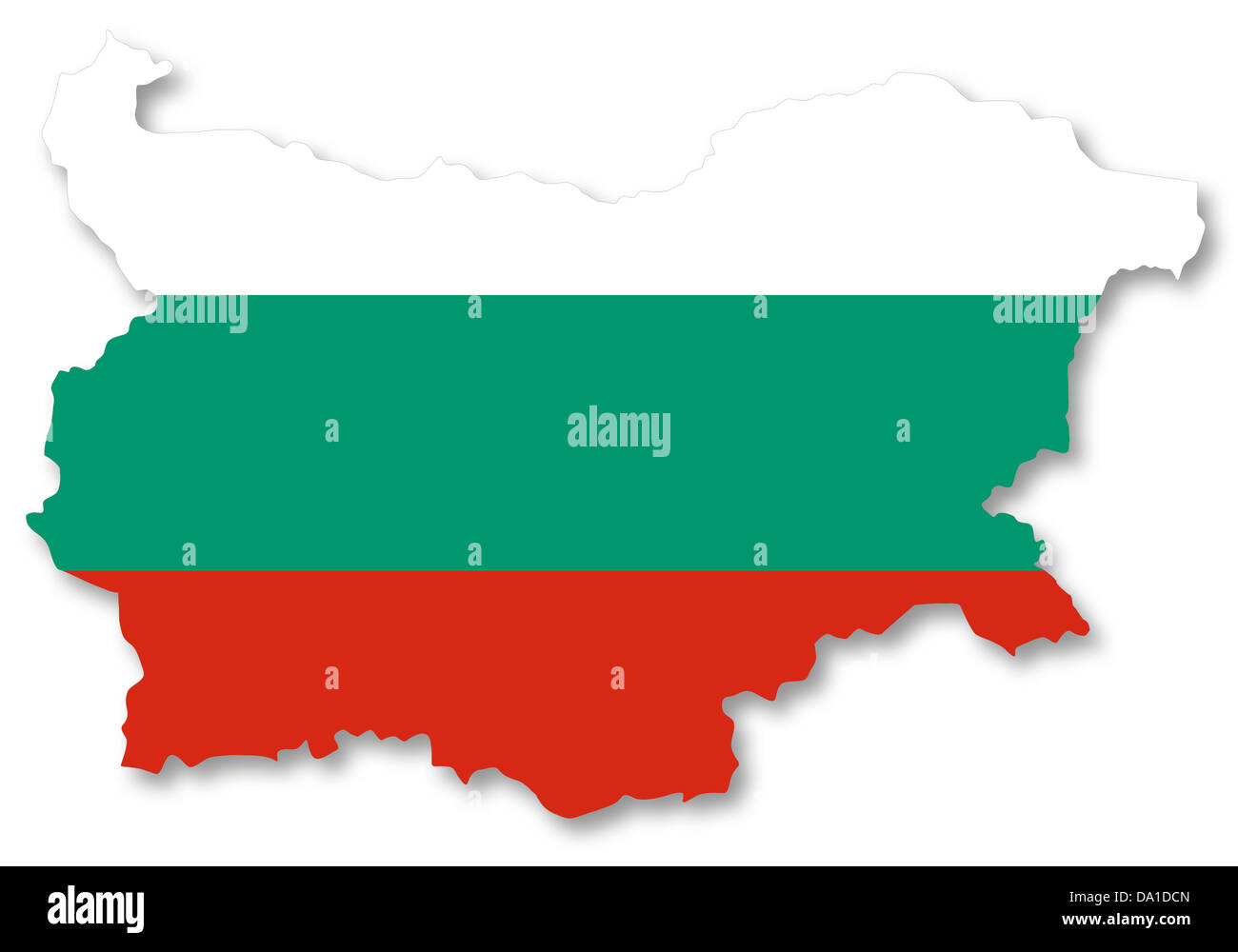 Bulgaria map Cut Out Stock Images & Pictures - Alamy