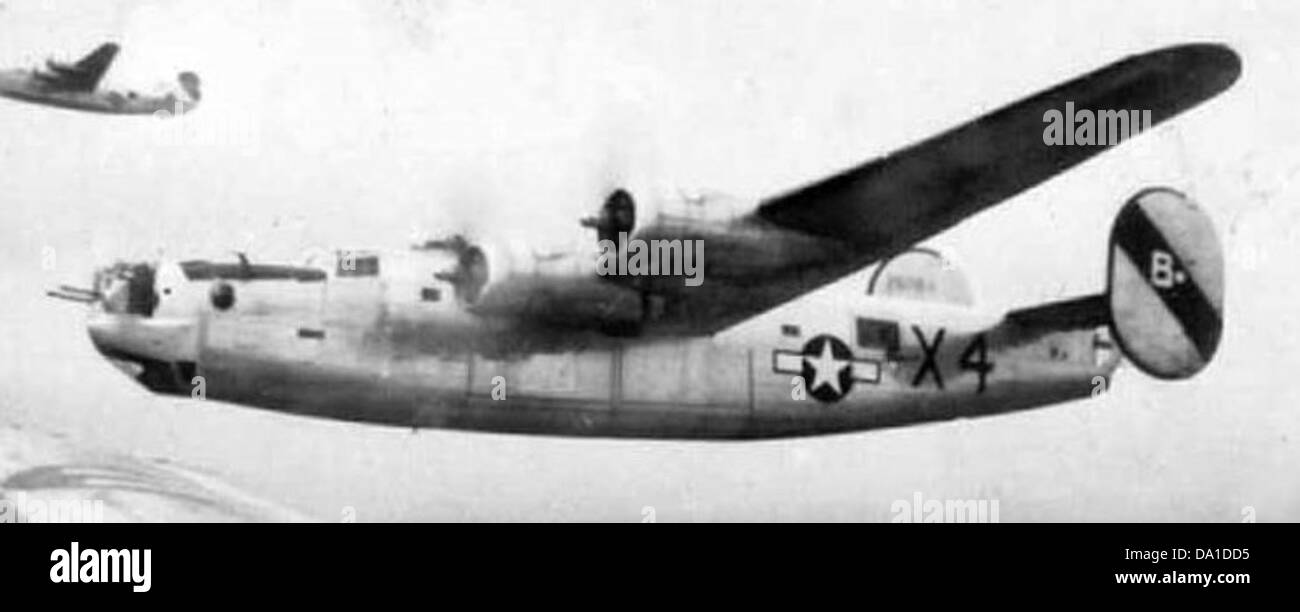 The Ford B-24J-1-FO Liberator (42-50611) was part of the 492nd Bomb ...