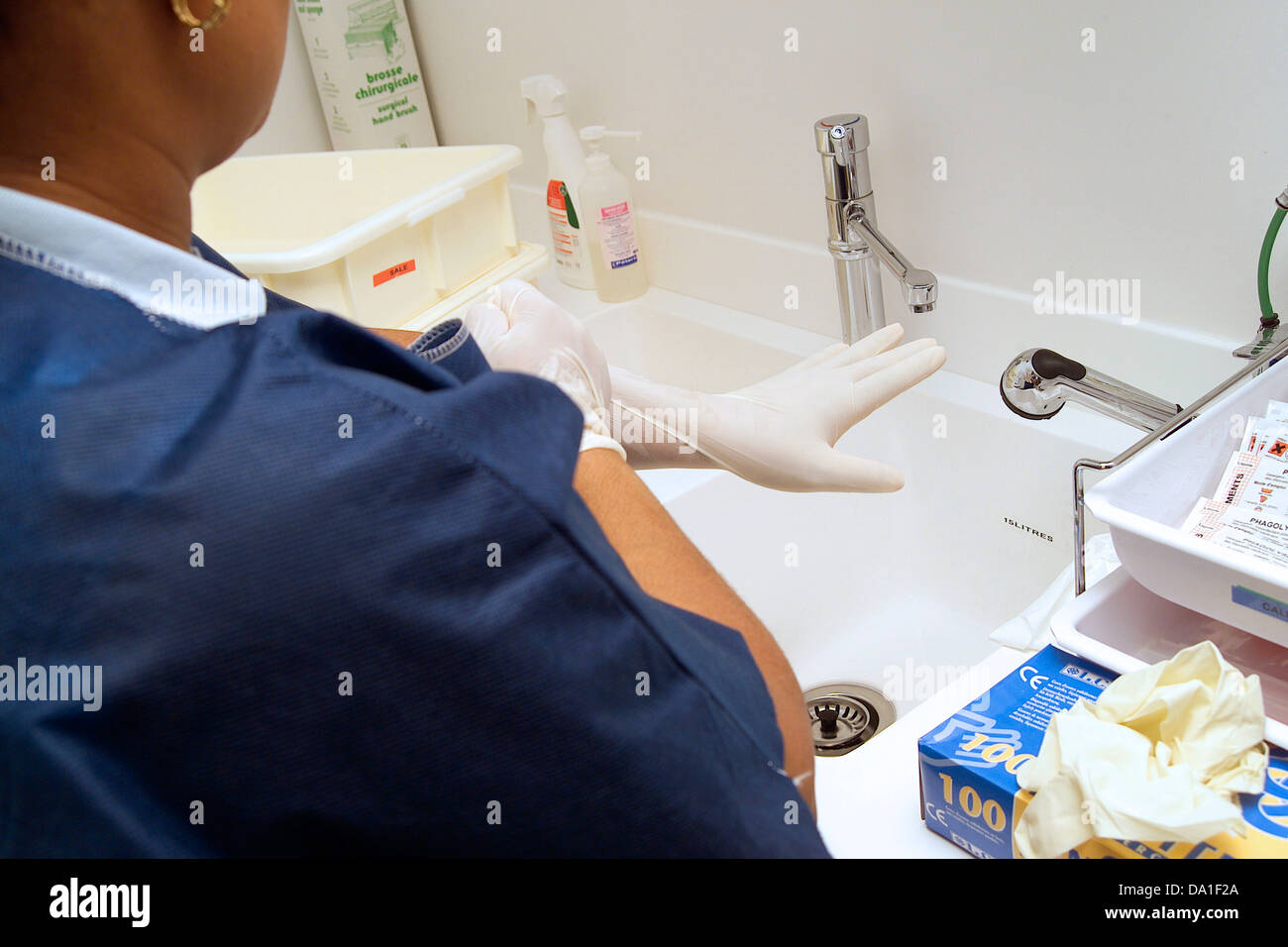 Cleaning basins hi-res stock photography and images - Alamy