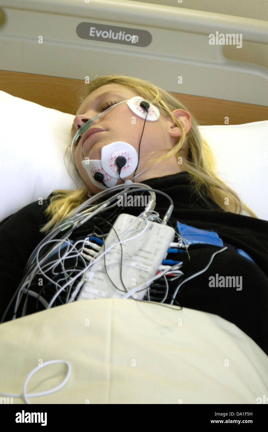 Polysomnography High Resolution Stock Photography and Images - Alamy