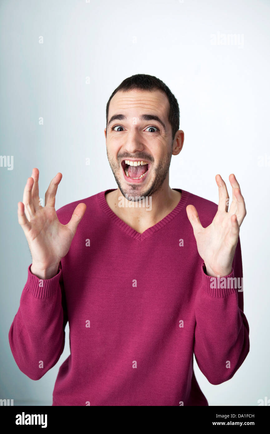 The roaring man hi-res stock photography and images - Alamy