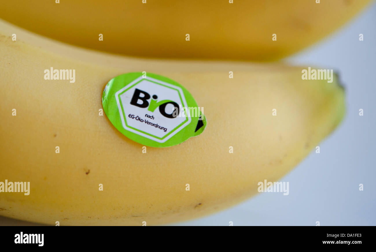 (ILLUSTRATION) An illustration dated 21 June 2013 shows a banana ...