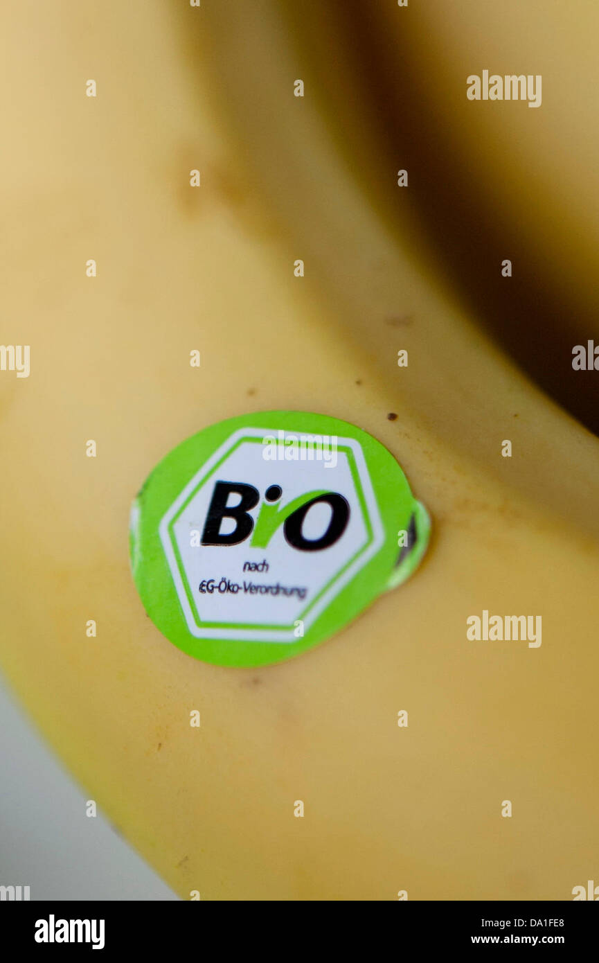 (ILLUSTRATION) An illustration dated 21 June 2013 shows a banana ...