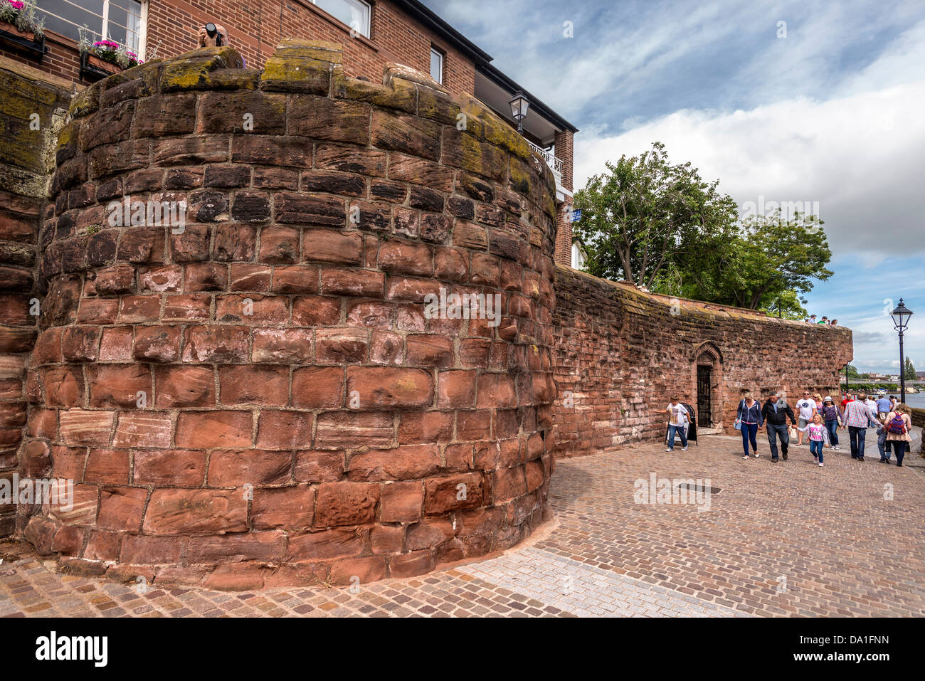 Roman walls chester hi-res stock photography and images - Alamy