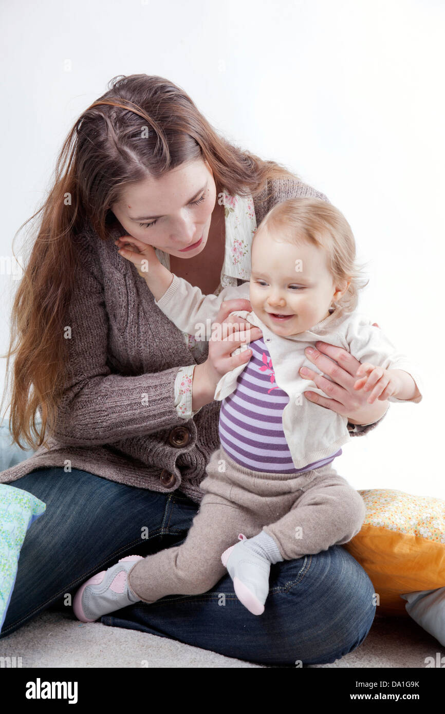 Babysitter sitting hi-res stock photography and images - Alamy