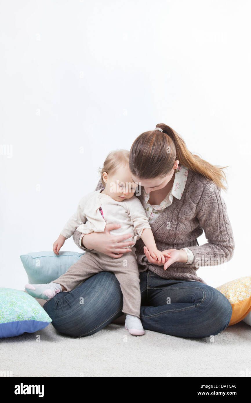 Babysitter sitting hi-res stock photography and images - Alamy