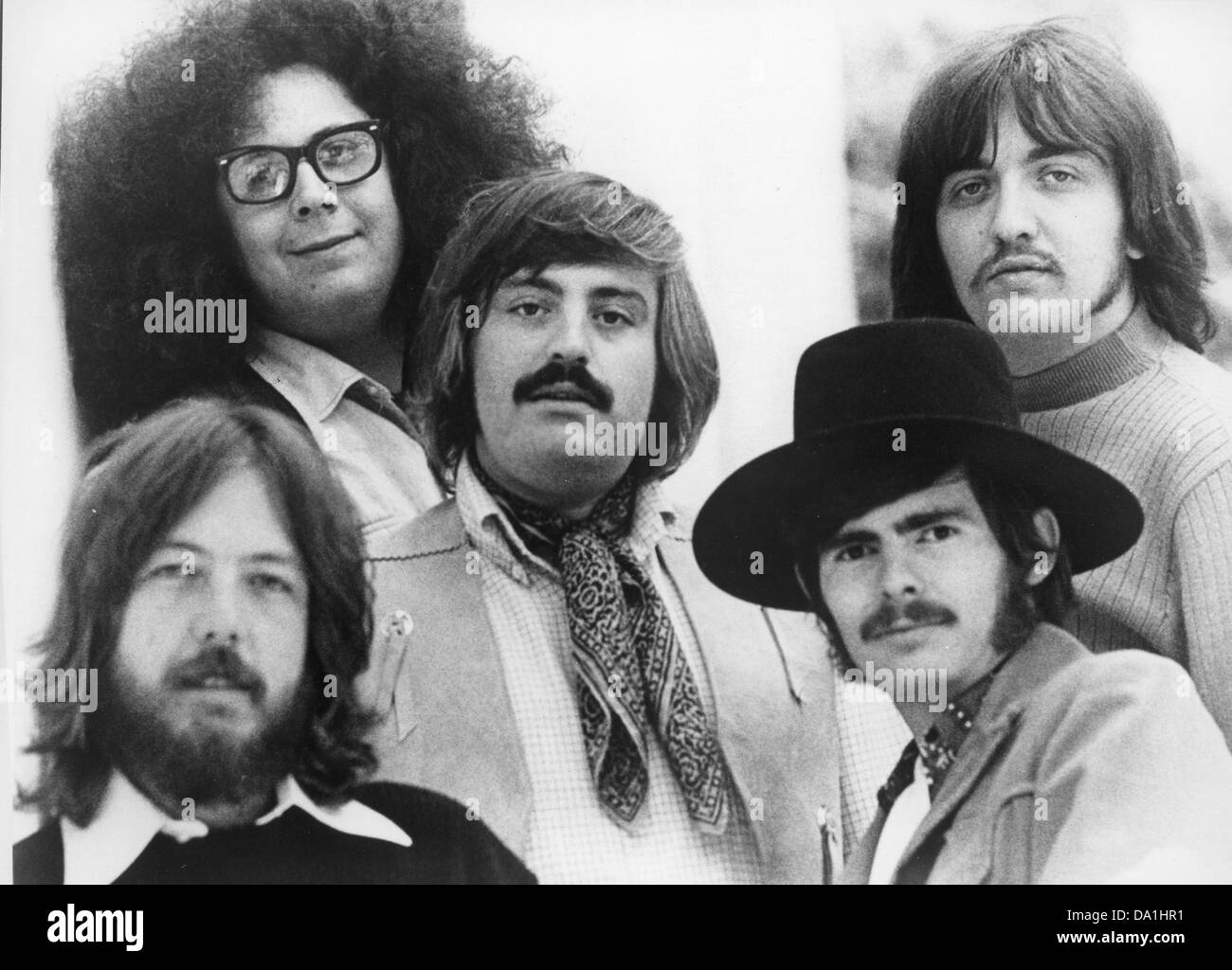 THE TURTLES Promotional photo of US pop group about 1967 Stock Photo ...