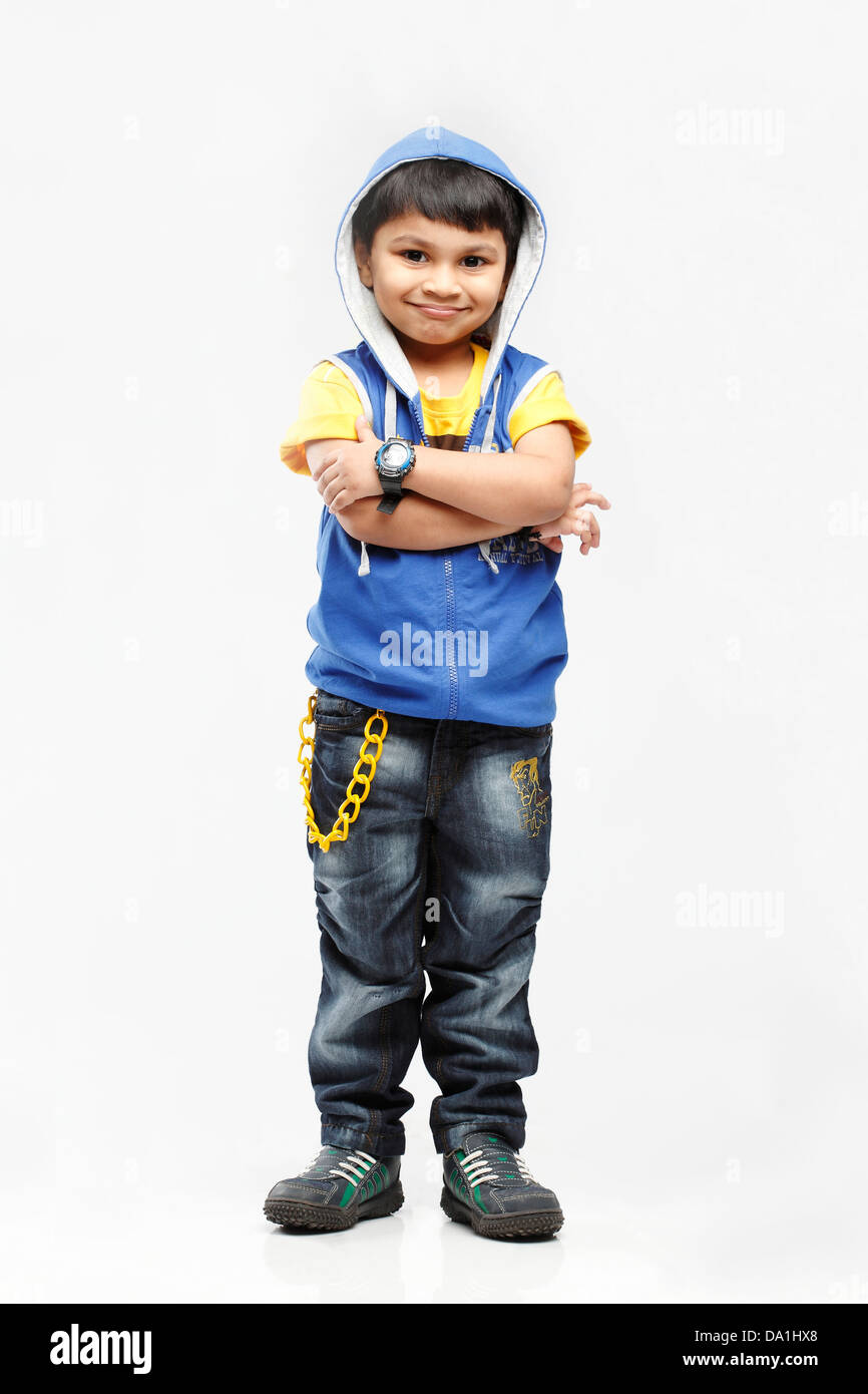 Little Indian kid is giving happy expression with folding hand Stock ... Little Indian kid is giving happy expression with folding hand Stock ...