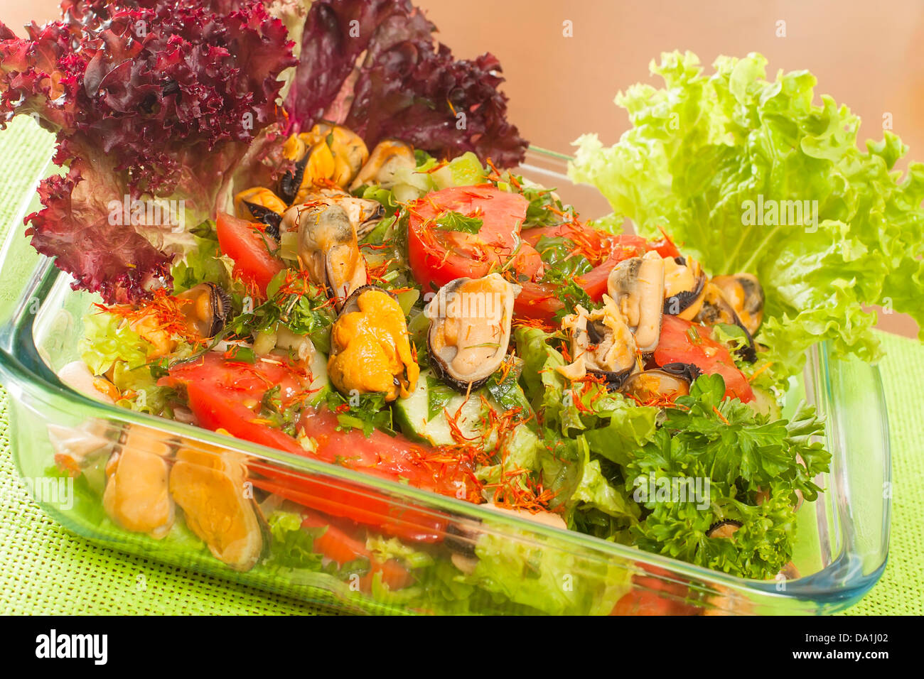 Fresh salad vegetables closeup hi-res stock photography and images - Alamy