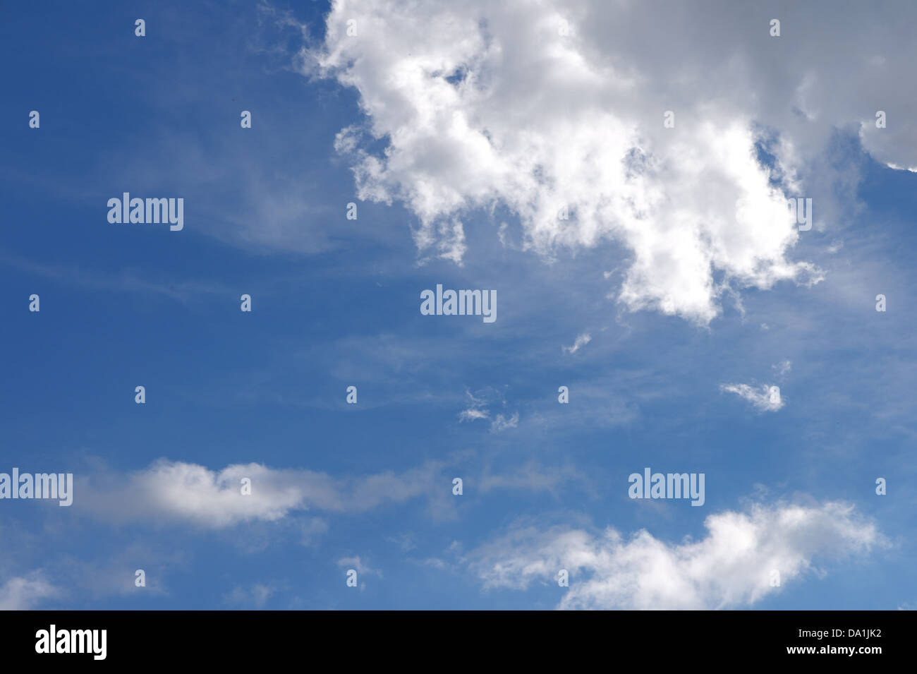 Blue Sky and Clouds Storm dark thunder cloud Stock Photo - Alamy