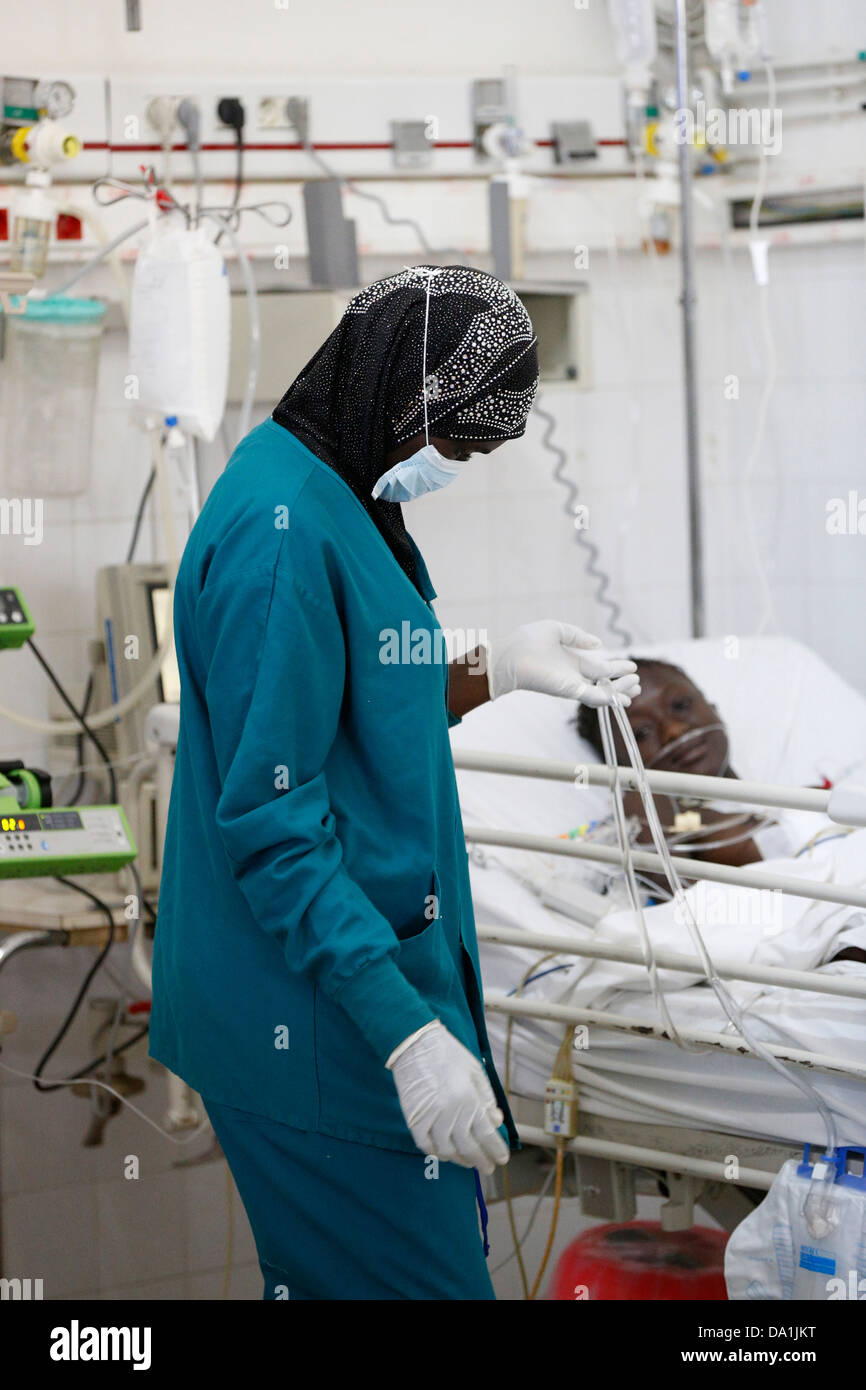A HOSPITAL IN AFRICA Stock Photo - Alamy