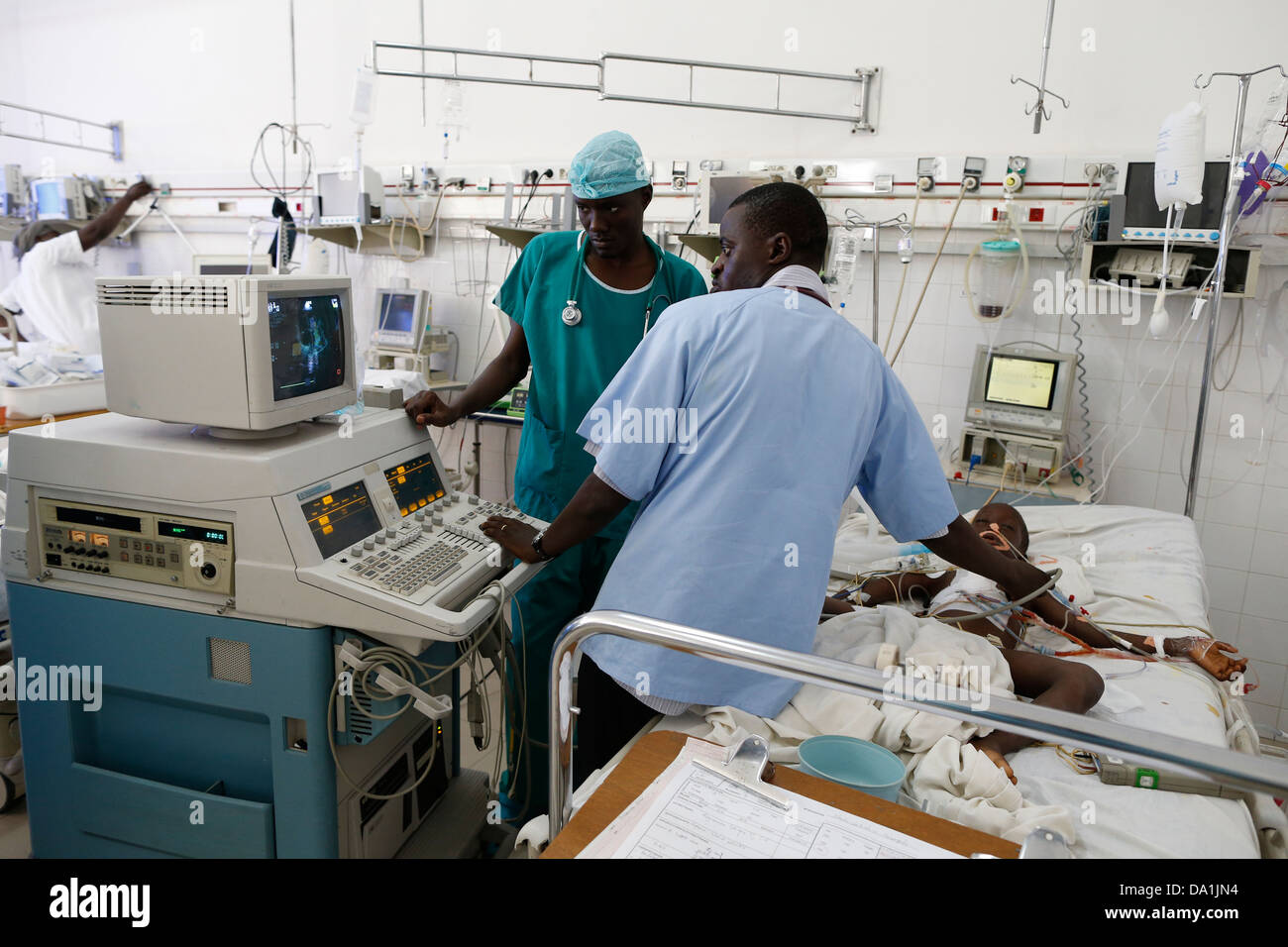 A HOSPITAL IN AFRICA Stock Photo - Alamy