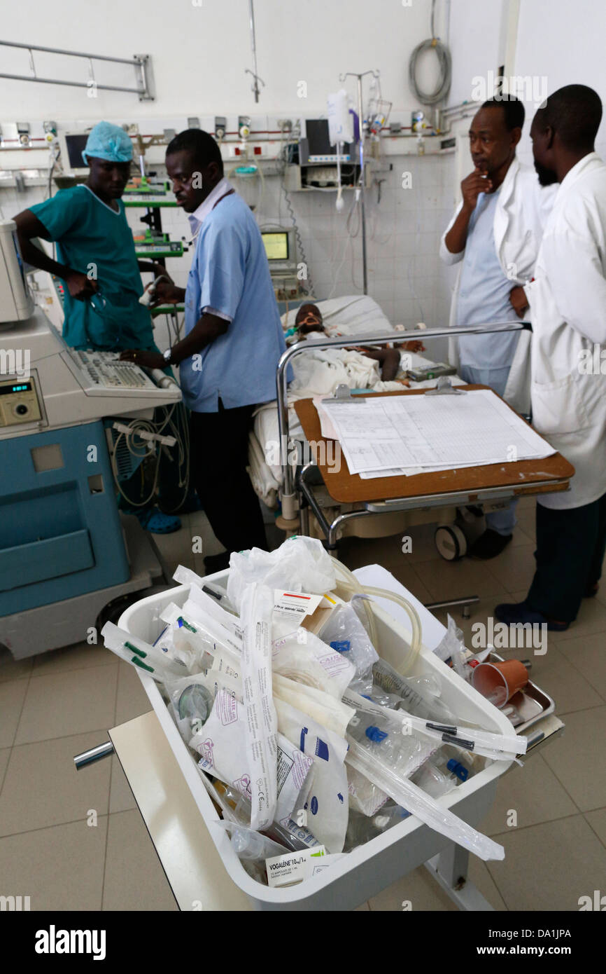 A HOSPITAL IN AFRICA Stock Photo - Alamy