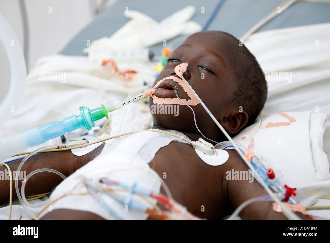 A HOSPITAL IN AFRICA Stock Photo - Alamy