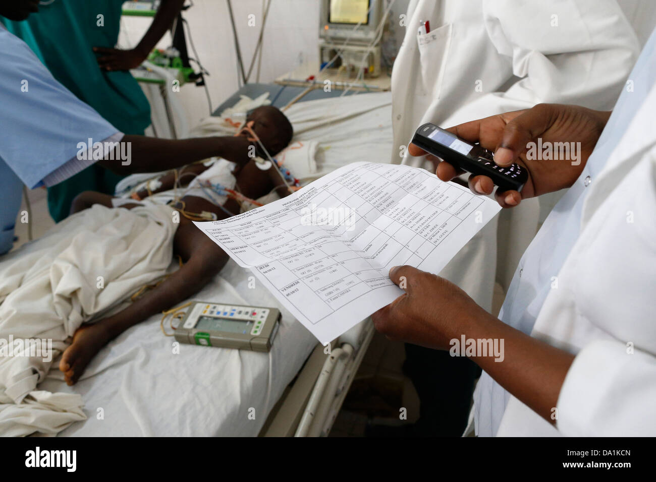 A HOSPITAL IN AFRICA Stock Photo - Alamy