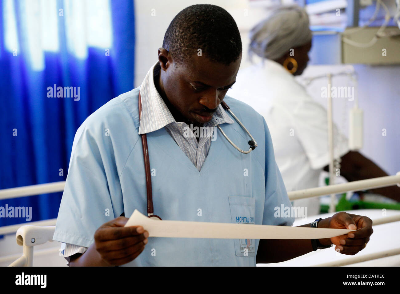 A HOSPITAL IN AFRICA Stock Photo - Alamy