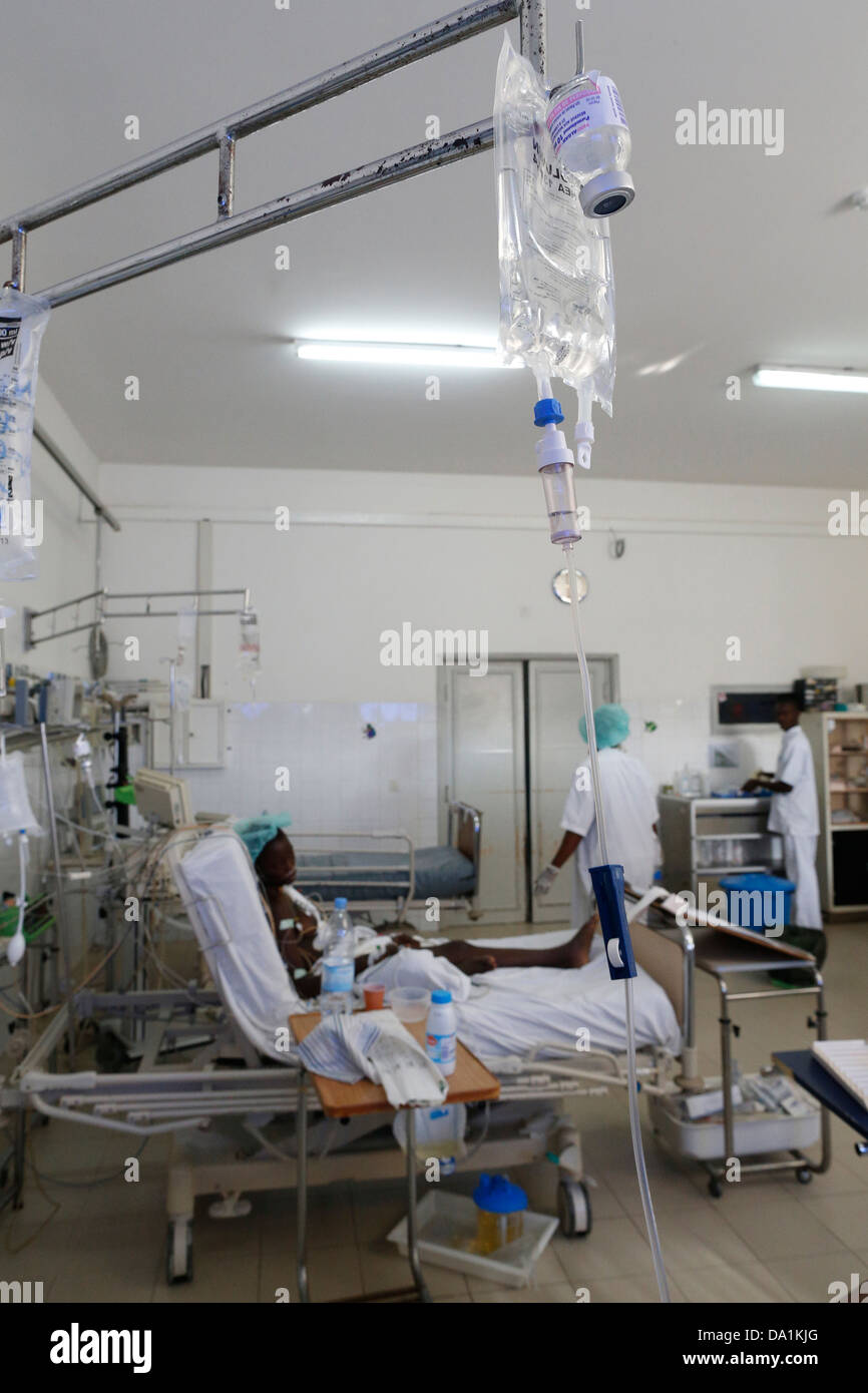 A HOSPITAL IN AFRICA Stock Photo - Alamy