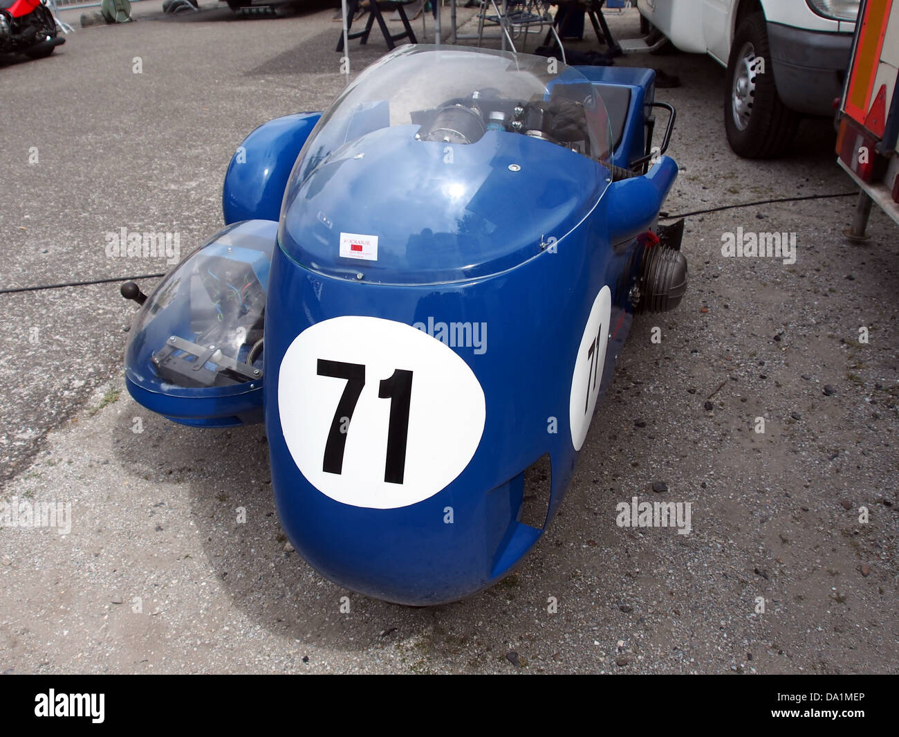 This image depicts a BMW combination vehicle, model number 71 ...
