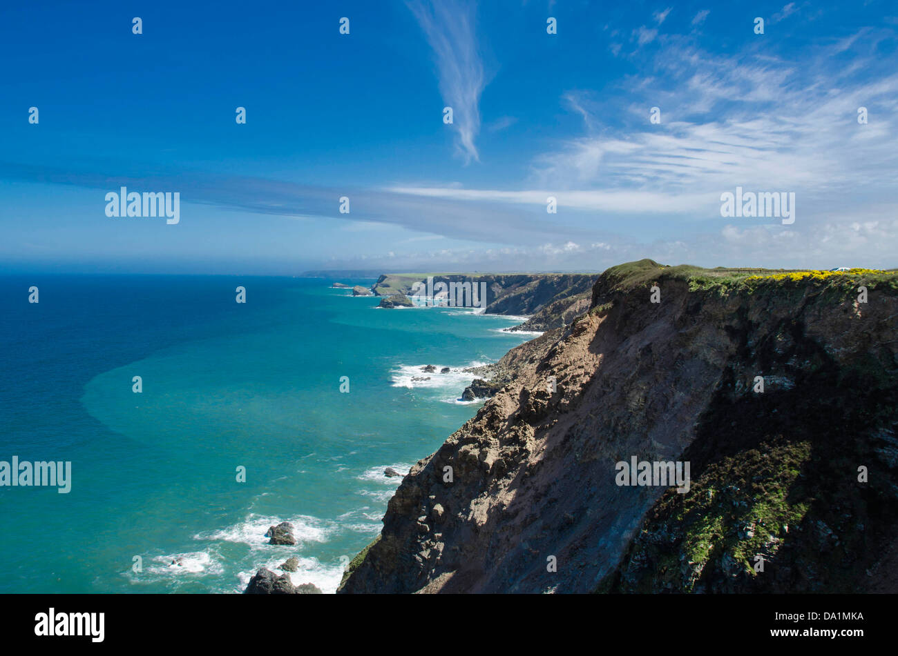North cliffs south west Cornwall England UK Stock Photo - Alamy
