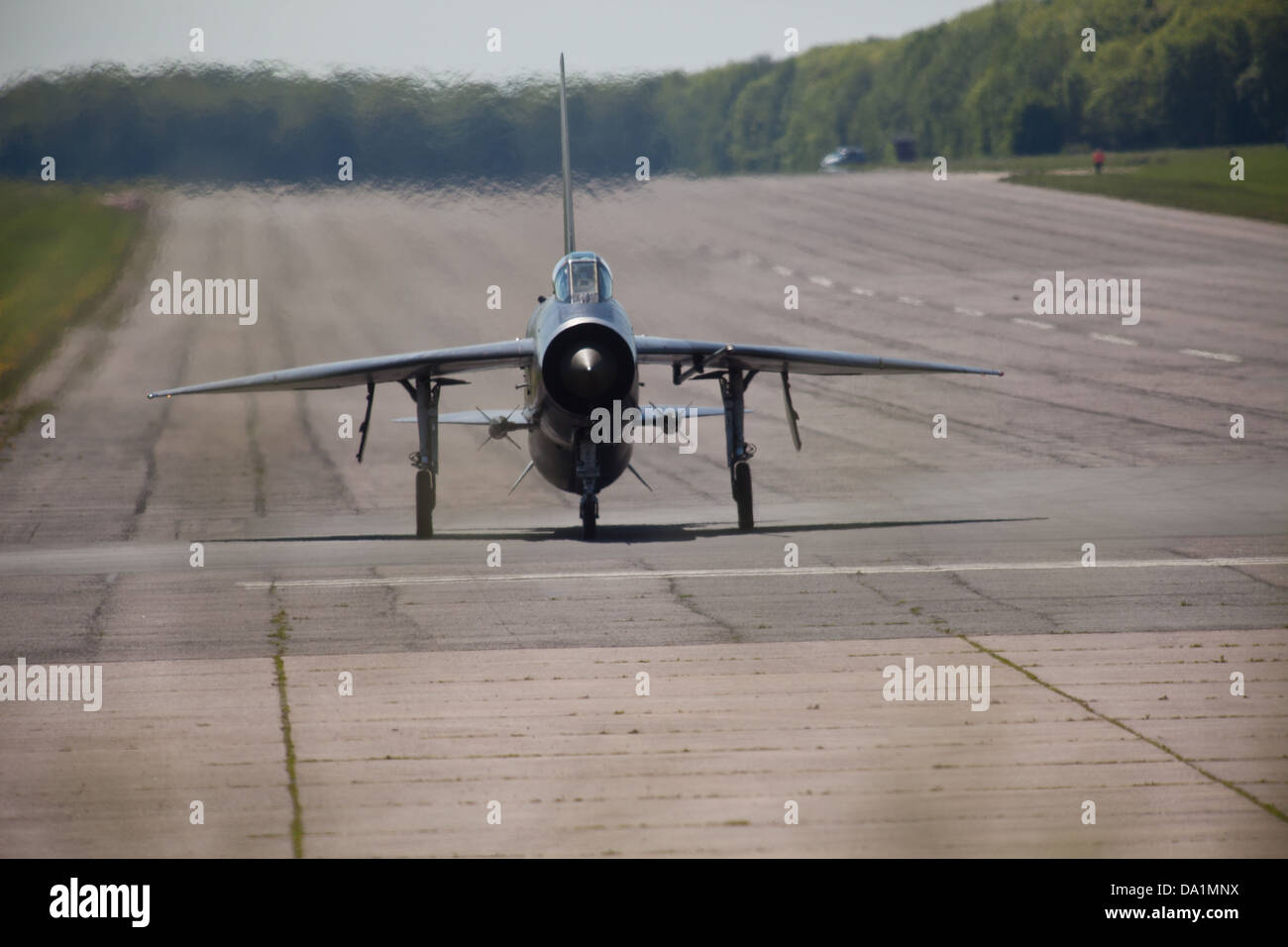 Ex-RAF Lightning interceptor at Cold War Jets Display at Bruntingthorpe ...