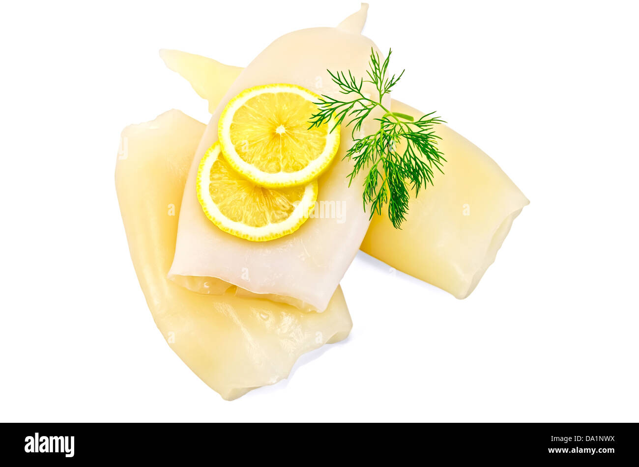 Cleaned squid hi-res stock photography and images - Alamy