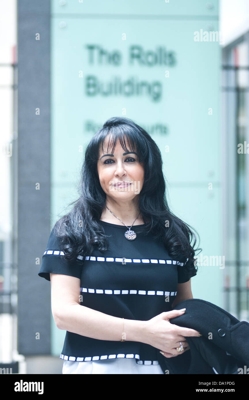 London, UK - 1 July 2013: Consultant Daad Sharab claims Saudi Prince Al ...