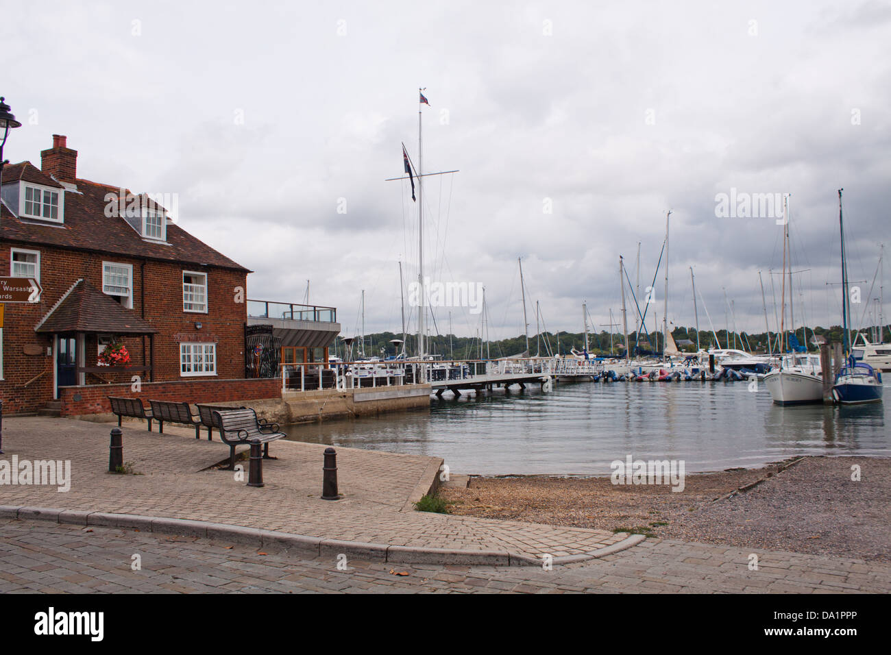 Hamble Village, Southampton, UK Stock Photo - Alamy