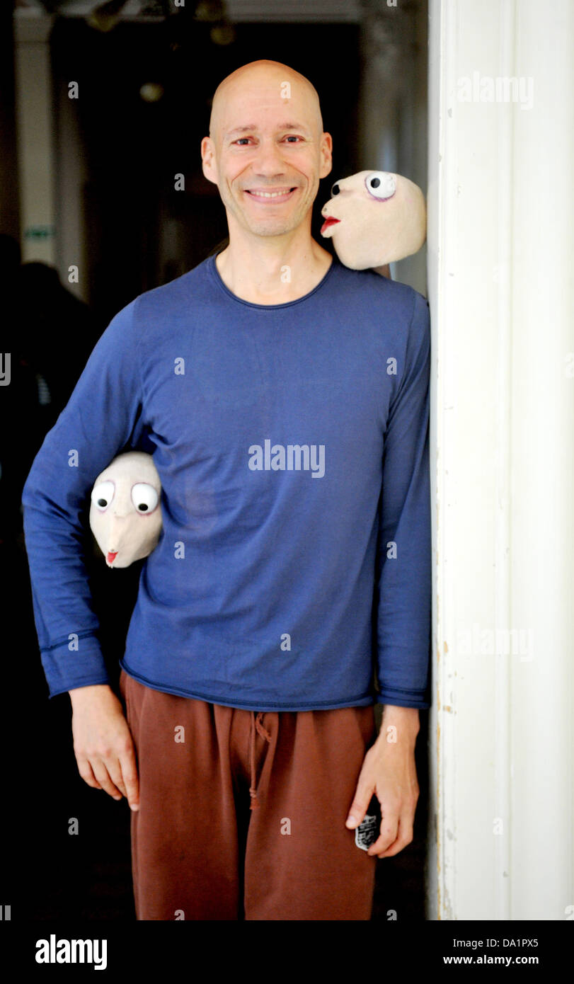 French puppeteer Simon T. Rann of The Philippe Genty Company teaches ...