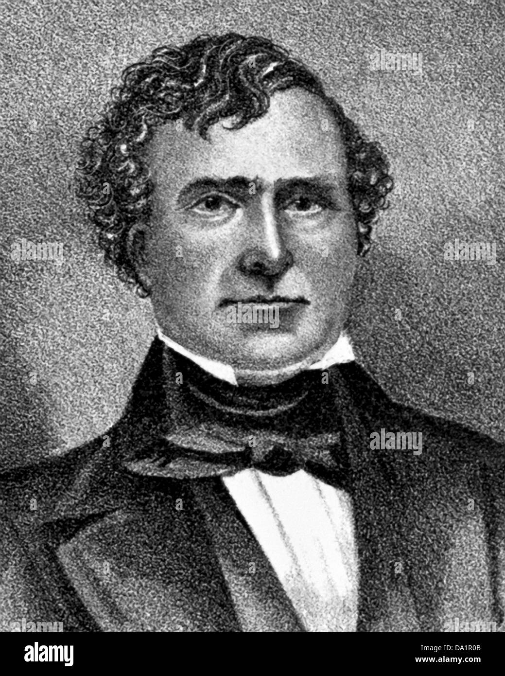 Vintage portrait of Franklin Pierce Stock Photo - Alamy