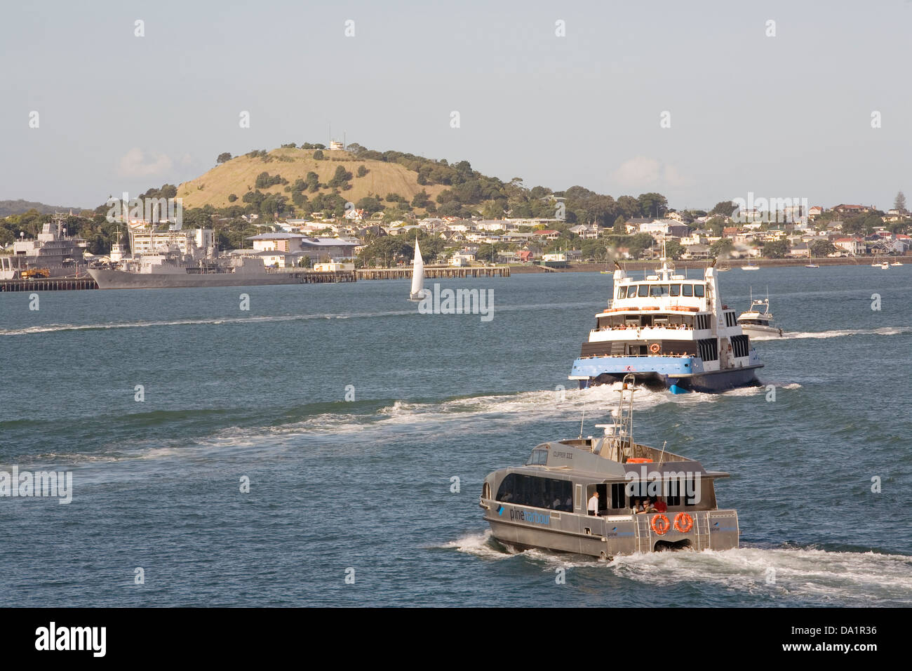 Auckland Harbour, New Zealand Stock Photo - Alamy