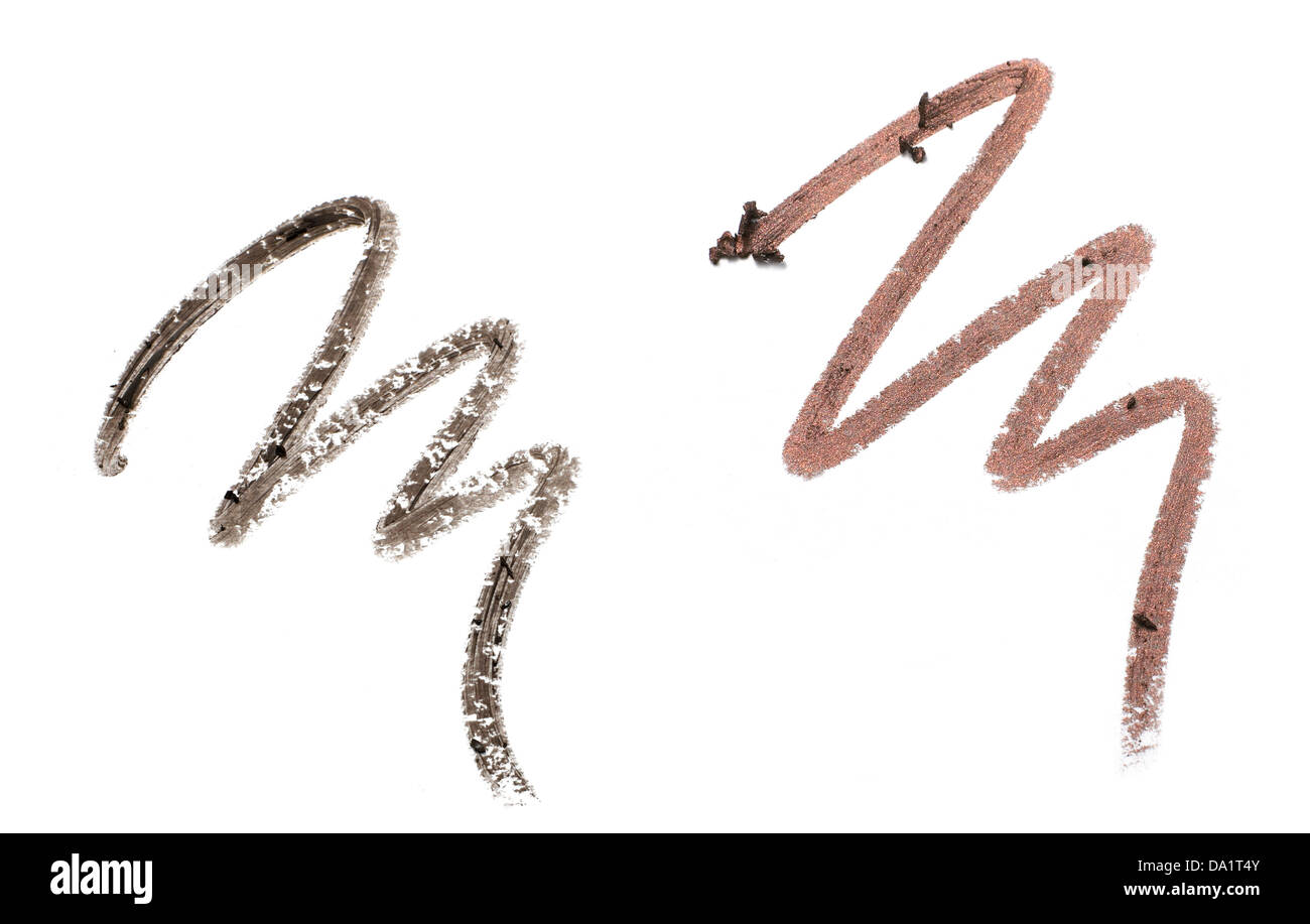 Brown pencil squiggle hi-res stock photography and images - Alamy