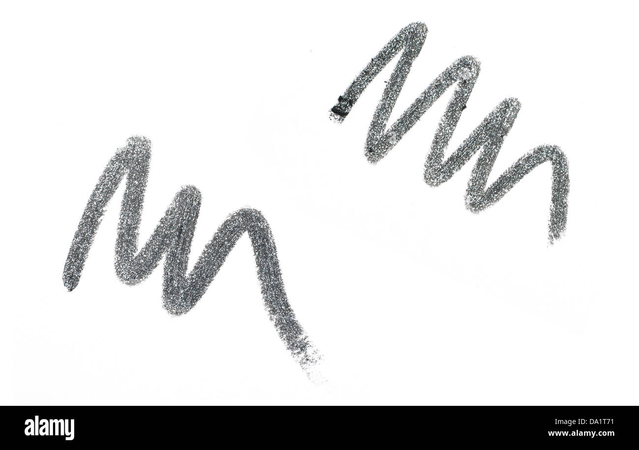 Makeup Squiggle Cut Out Blue High Resolution Stock Photography and ...