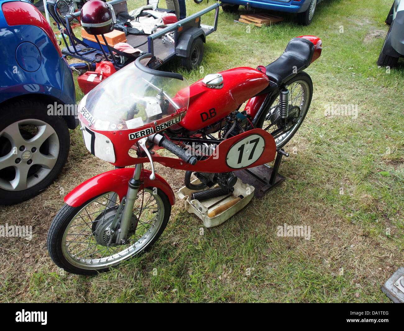 This image showcases the Derbi Benelli DB No17, a classic motorcycle ...