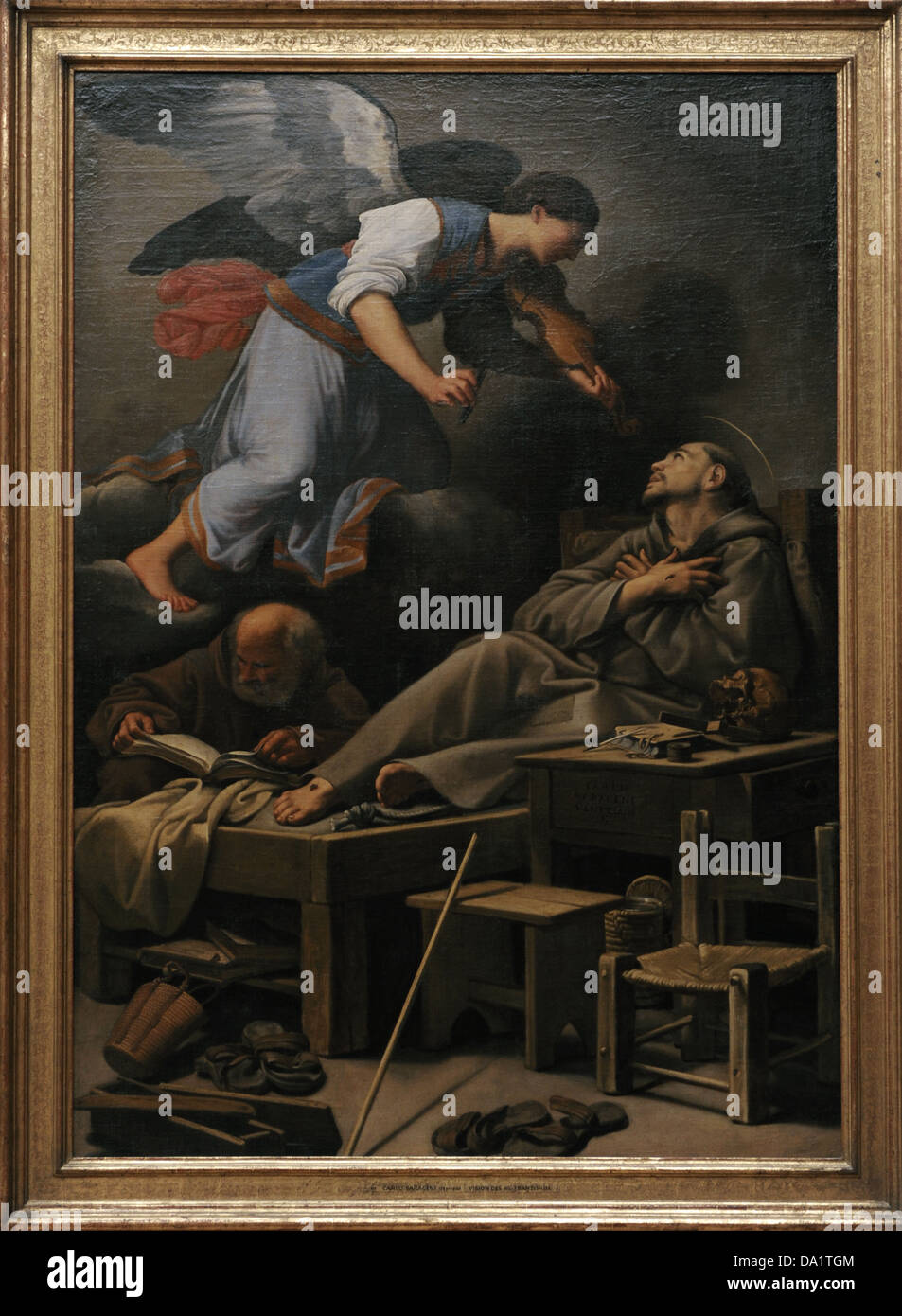 Carlo Saraceni (1580-1620). Italian painter. The Vision of Saint ...