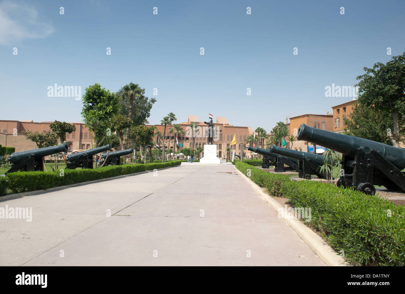 The Egyptian National Military Museum in Cairo, Egypt. The museum was ...