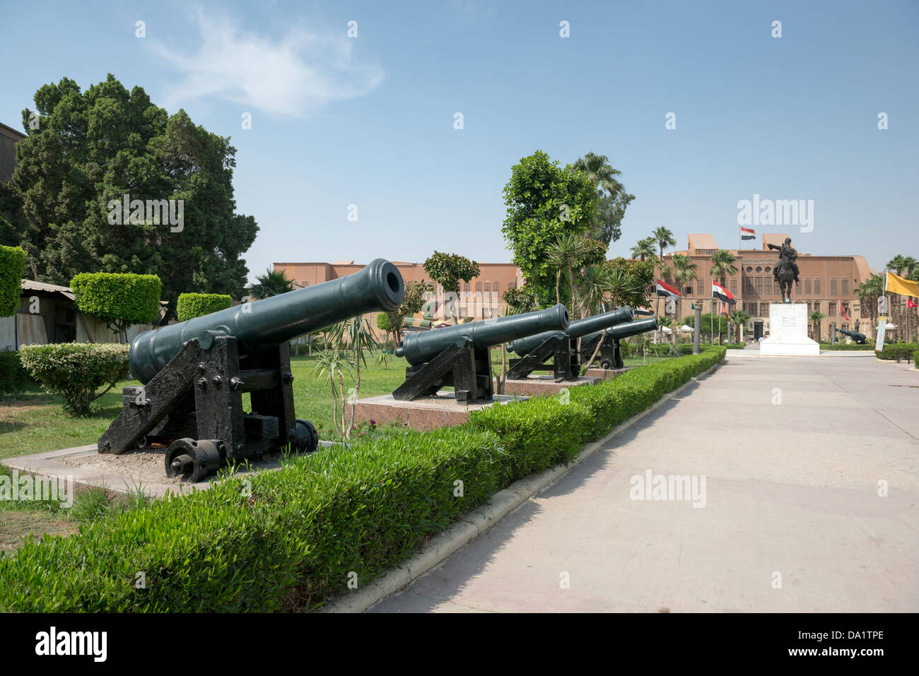 The Egyptian National Military Museum in Cairo, Egypt. The museum was ...