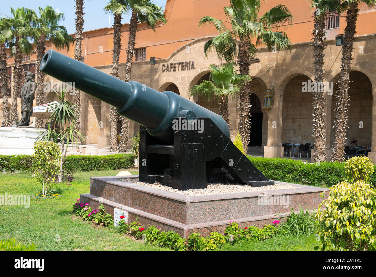The Egyptian National Military Museum in Cairo, Egypt. The museum was ...